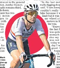 Cavendish thwarted in sprint finish as Thomas keeps lead - PressReader