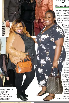 Colourful comedy night at Coco Affair - PressReader