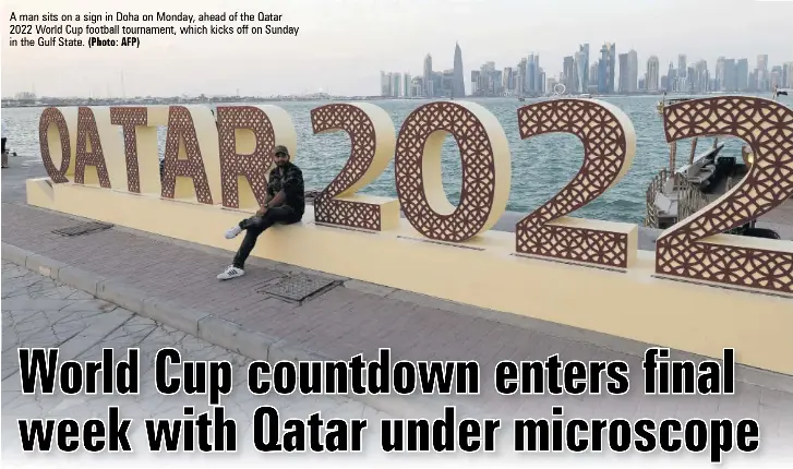 World Cup countdown enters final week with Qatar under microscope - PressReader