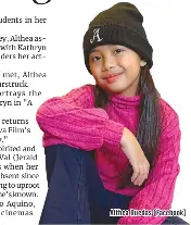 Althea Ruedas: Little star with big dreams - PressReader
