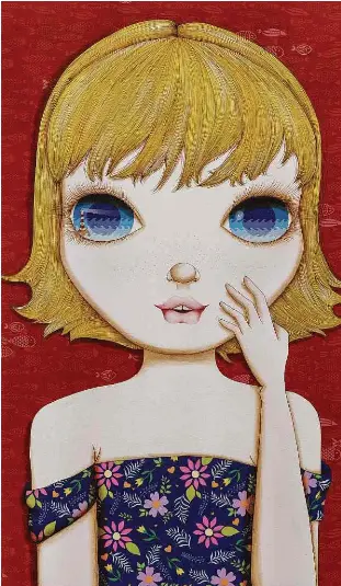 Nina Pandolfo mostra sua arte contra o baixo astral em galeria ...