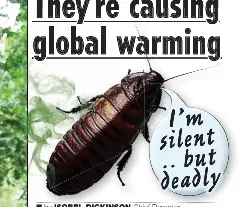 COCKROACH FARTS CHOKE THE WORLD - PressReader