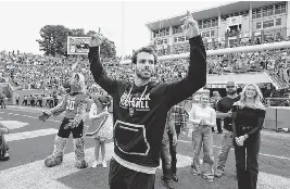 ‘NC State is home’: Payton Wilson inducted into NC State Ring of Honor ...