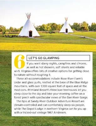 6 LET'S GO GLAMPING - PressReader