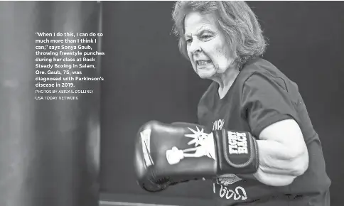 PUNCHING BACK AT PARKINSON’S - PressReader