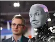Creepy meets cool in humanoid robots at CES tech show - PressReader
