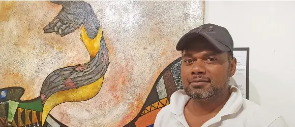 Telling a story on canvas, the journey of an artist - PressReader