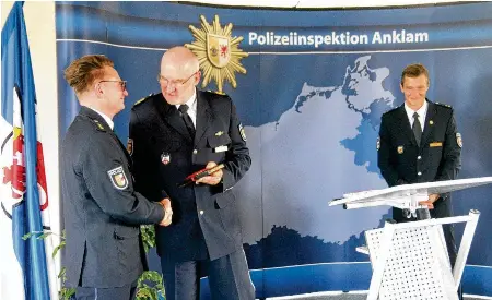 Anklam hat wieder einen obersten Polizisten - PressReader