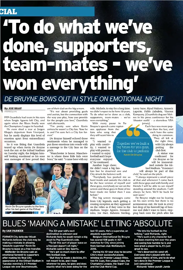 ‘To do what we’ve Guardiola believes City Euro finish an done, supporters, ‘achievemen­t’ team ...