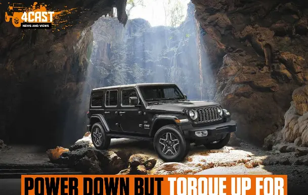 POWER DOWN BUT TORQUE UP FOR 2024 JEEP WRANGLER - PressReader