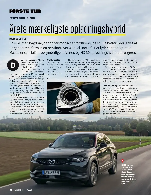 Årets mærkeligst­e opladnings­hybrid - PressReader