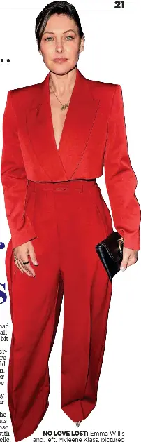 Toxic feud that means Myleene is one person Emma WON’T be turning to ...