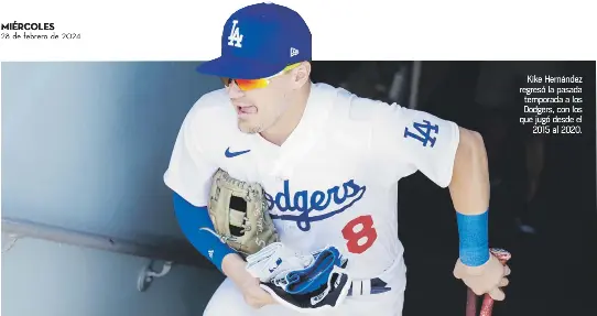 Kike Hernández: “Me alegra estar de vuelta” - PressReader