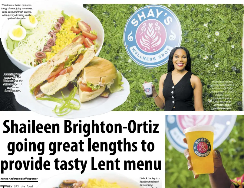 Shaileen Brighton-ortiz going great lengths to provide tasty Lent menu - PressReader