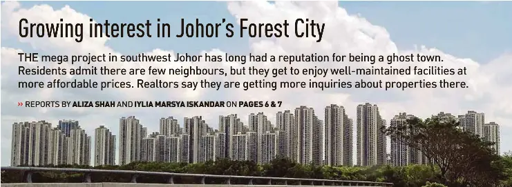 Growing interest in Johor’s Forest City - PressReader