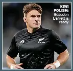 BARRETT WON’T BE PANICKING - PressReader