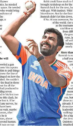 Jasprit Bumrah a wizard at work - PressReader