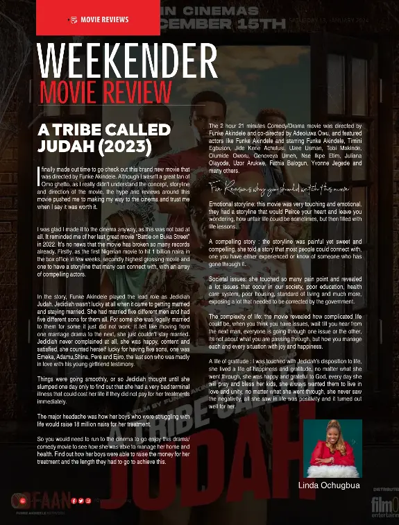 A TRIBE CALLED JUDAH (2023) - PressReader