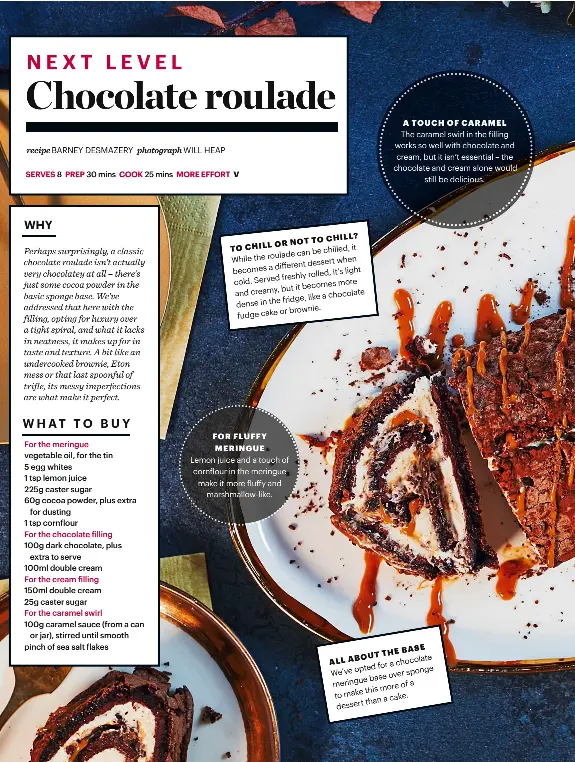 Chocolate roulade HOW TO MAKE IT - PressReader