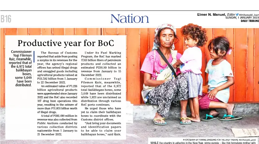 Productive year for BoC - PressReader