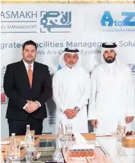 Al Asmakh Facilities Management, A to Z Services merger to create one ...