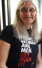 The campaign against me by the trans lobby was unbelievab­ly nasty ...