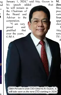 Gozon announces retirement, Duavit GMA Network CEO names as new ...