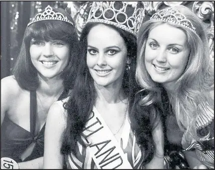 Marie crowned Miss Scotland and becomes a canned attraction - PressReader