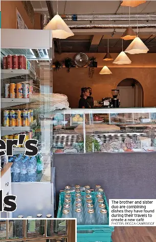 Brother and sister’s café is shaped by their world travels - PressReader