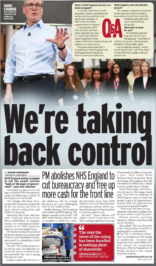 We’re taking back control - PressReader