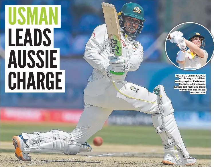 USMAN LEADS AUSSIE CHARGE - PressReader
