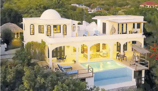 A mother of a design: Hilltop villa is a pure Mediterran­ean fantasy - PressReader