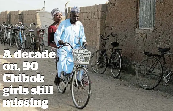 A decade on, 90 Chibok girls still missing - PressReader