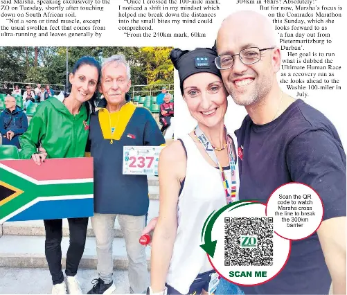 Marsha ‘The Machine’ sets new distance record - PressReader