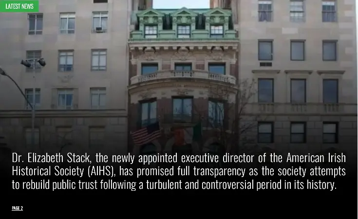 New AIHS executive director promises full transparen­cy - PressReader