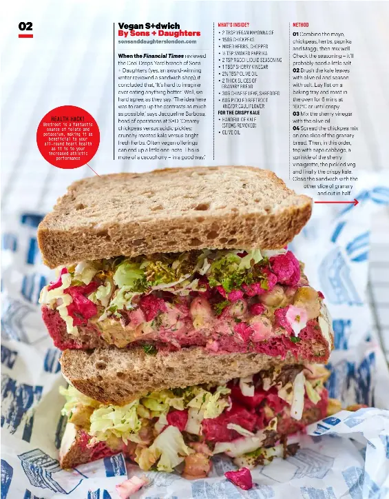Vegan S+dwich - PressReader