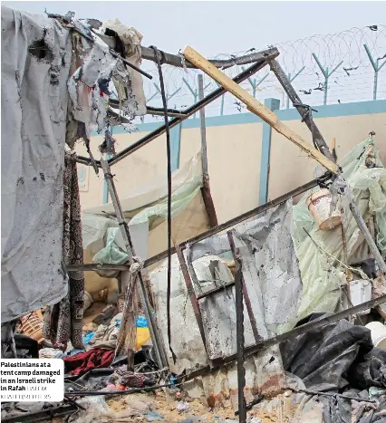 Israeli strike on coastal ‘safe zone’ near Rafah kills 21 people ...