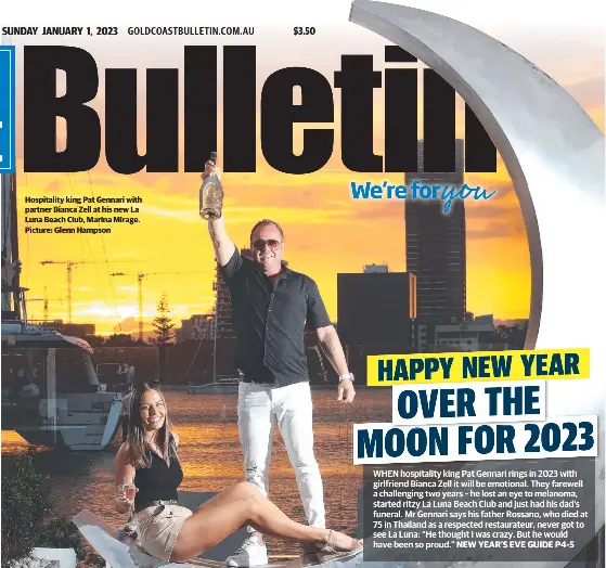 HAPPY NEW YEAR OVER THE MOON FOR 2023 - PressReader