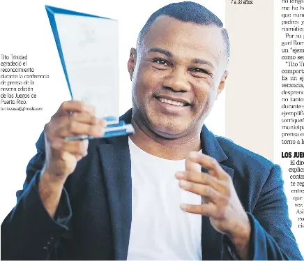 Tito: “Intenté ser el mejor boxeador” - PressReader