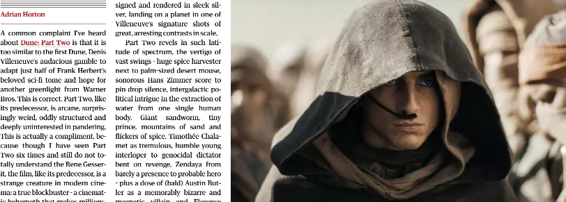 Why Dune: Part Two should win the best picture Oscar - PressReader