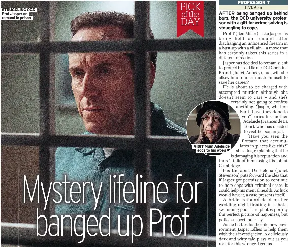 Mystery lifeline for banged up Prof - PressReader