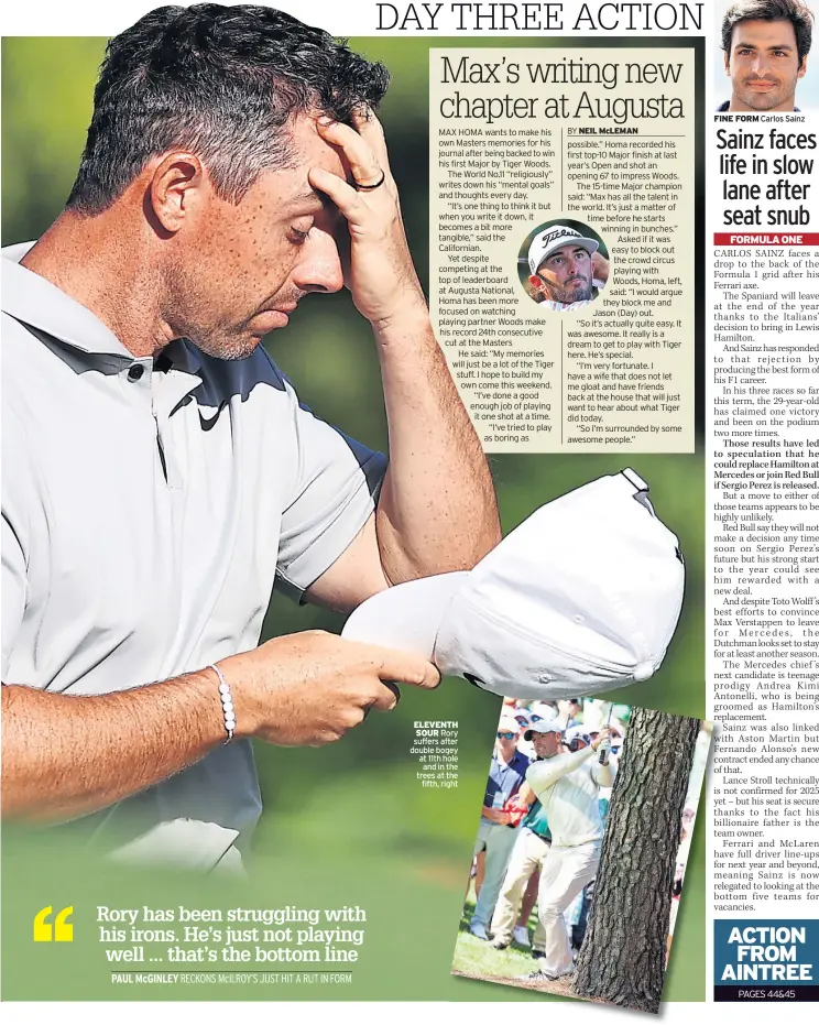 DAY THREE ACTION Max’s writing new chapter at Augusta - PressReader