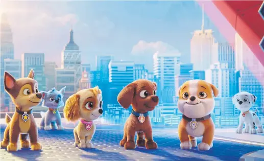 Puppy love abounds for PAW Patrol in its first film adventure - PressReader