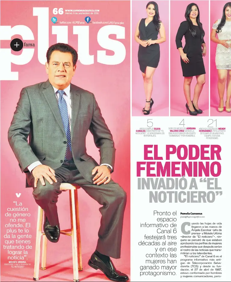 EL PODER FEMENINO INVADIÓ A “EL NOTICIERO” - PressReader