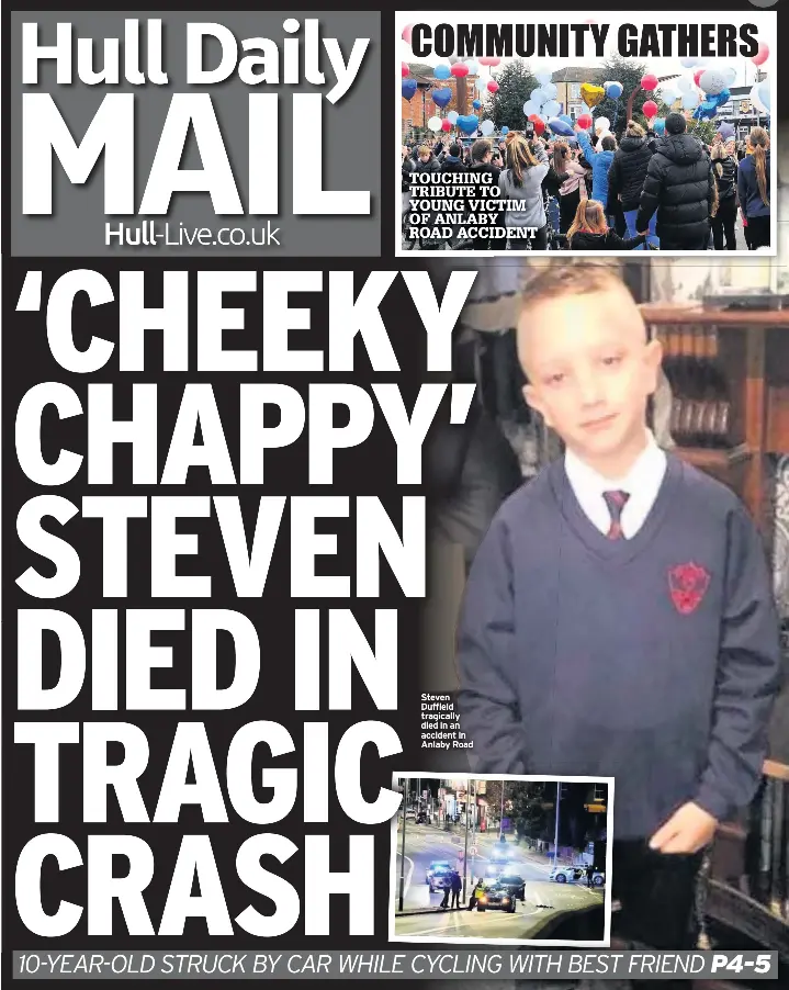 ‘CHEEKY CHAPPY’ STEVEN DIED IN TRAGIC CRASH - PressReader