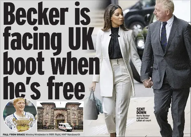 Becker is facing UK boot when he’s free - PressReader