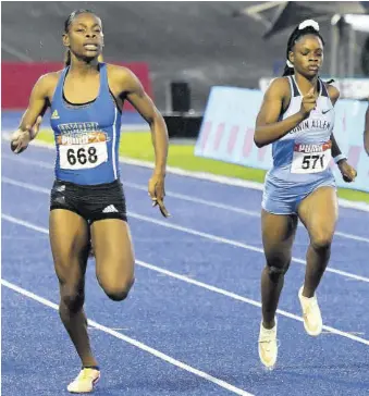 100m hurdles junior title - PressReader