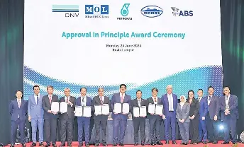 Petronas, MOL and Sdari acquire approvals for LCO2 transporta­tion ...