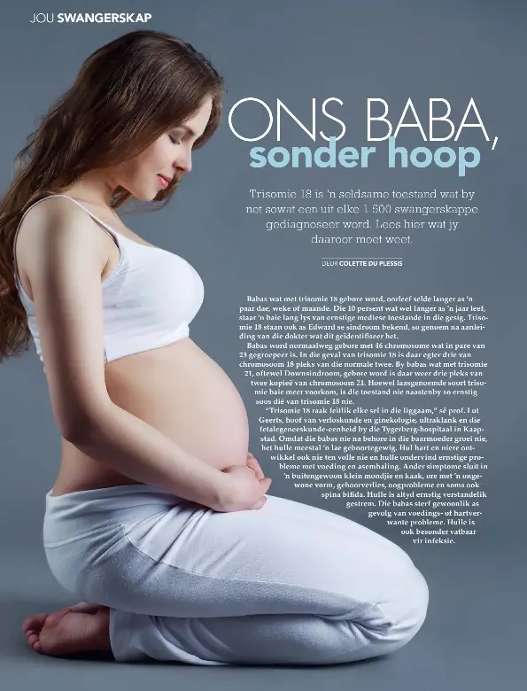 Ons baba, sonder hoop - PressReader