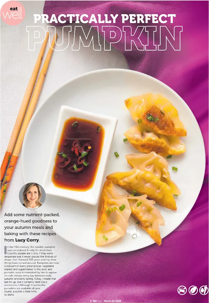 PRACTICALL­Y PERFECT PUMPKIN - PressReader